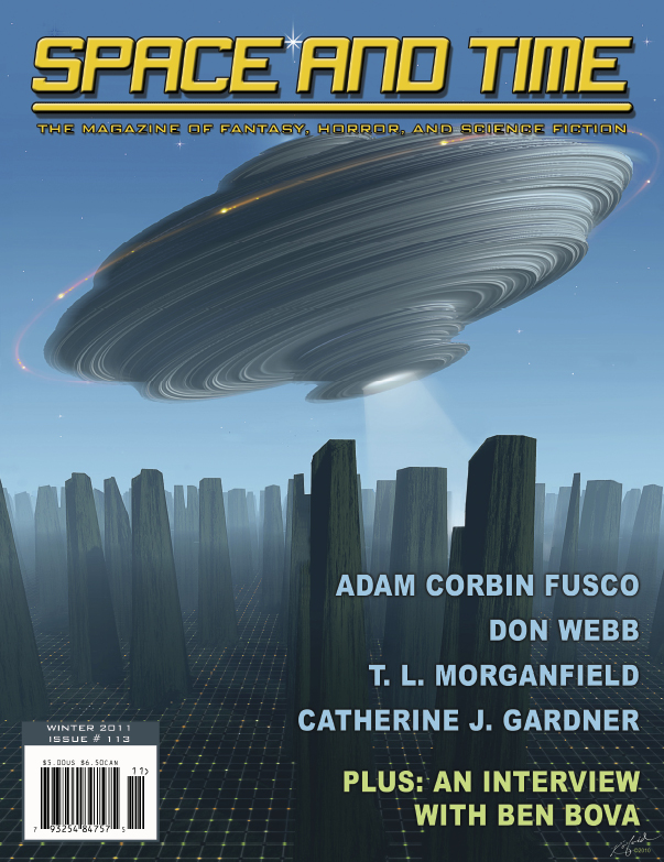 Space and Time #113 Magazine Cover | Kate Freeman Design
